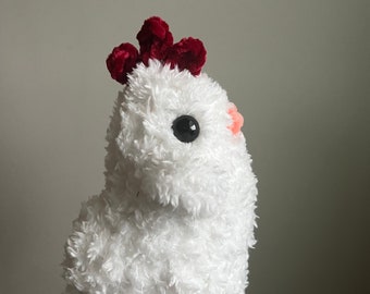 Mini Chicken Plushie, Crochet Mini Chicken, Crochet Chicken , Chicken ...
