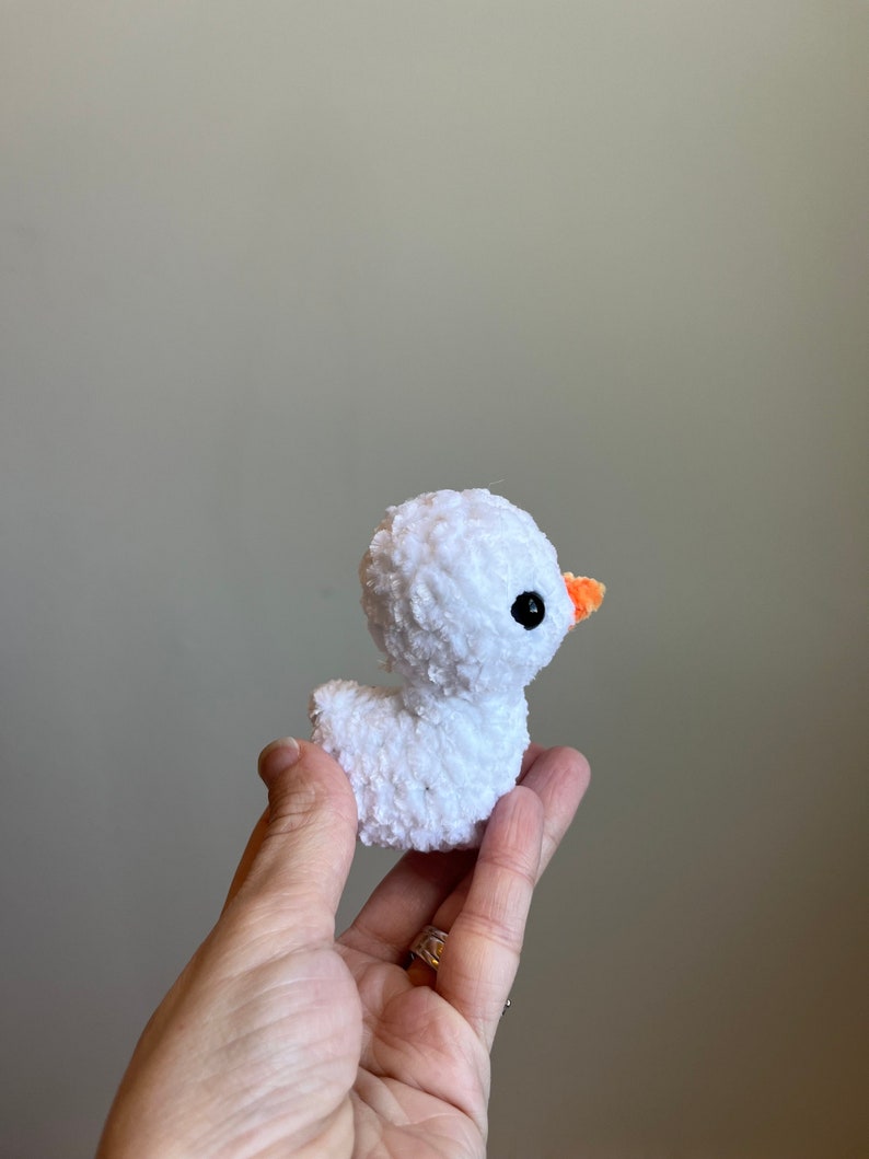 Mini Duck Plushie, Crochet Mini Duck, Crochet Duck , Duck Gift, You’ve ...