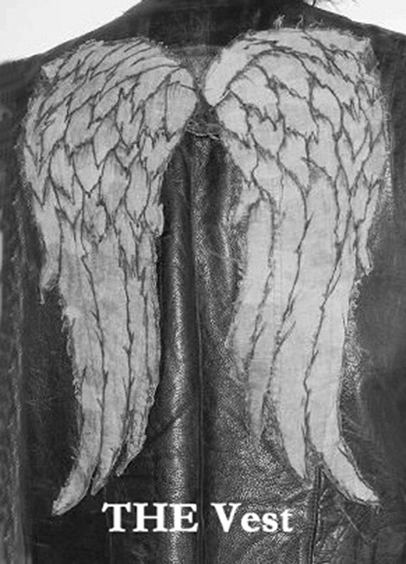 One Left Angel Wings Solid Sterling Silver Daryl Dixon - Etsy