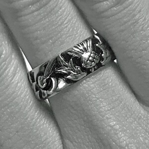 Key~n~thistle Ring © - Sterling Silver - Celtic - All Sizes - Sporran ...