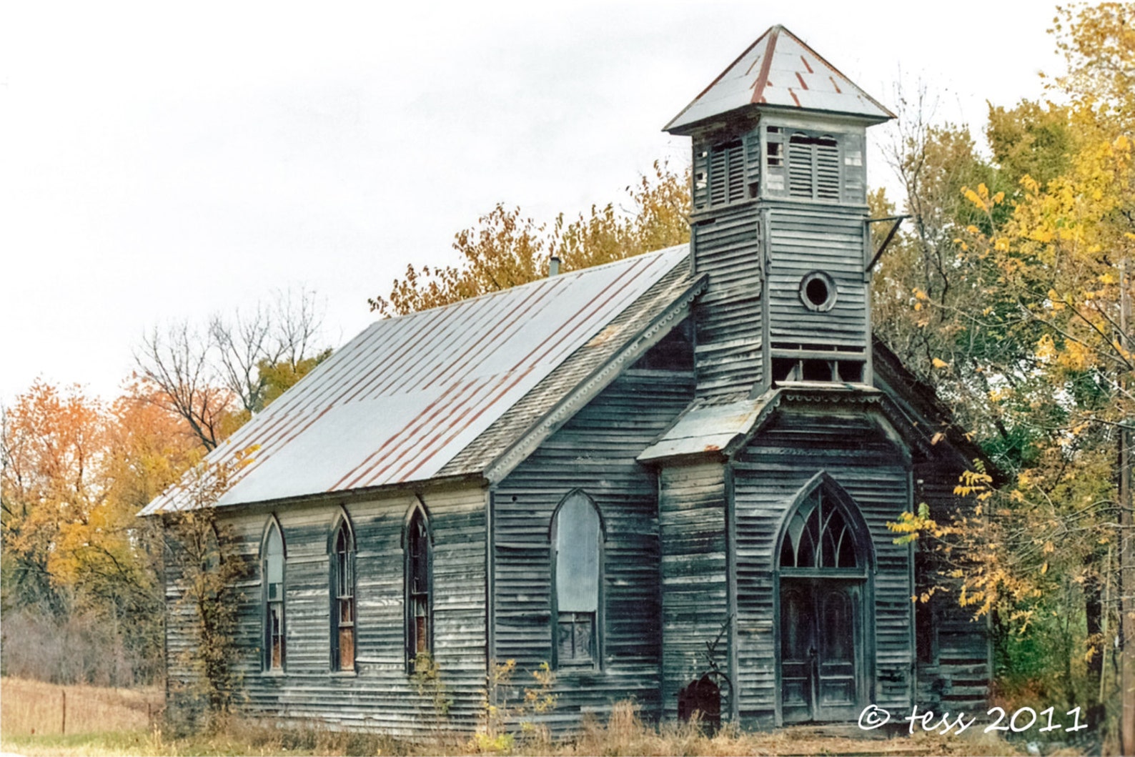 Photography - Old Wooden Church Photo 1 - Photographic Print - Loess ...