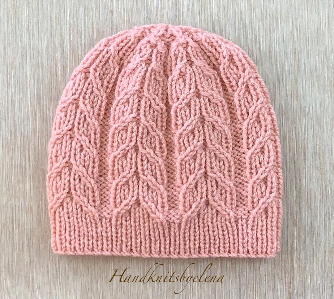 Knitting Pattern Instant Download #352 Hat "lovely Day", Sizes 2 Years ...