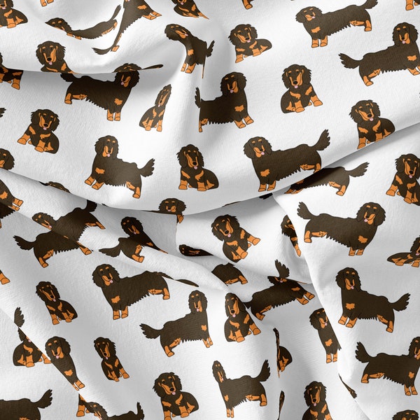 Dachshund Fabric - Etsy