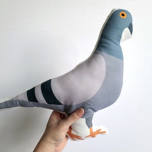 New York Pigeon Cut and Sew Panel, Pigeon Fabric Panel, Pigeon Nursery ...