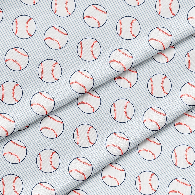 Baseball Fabric - Etsy