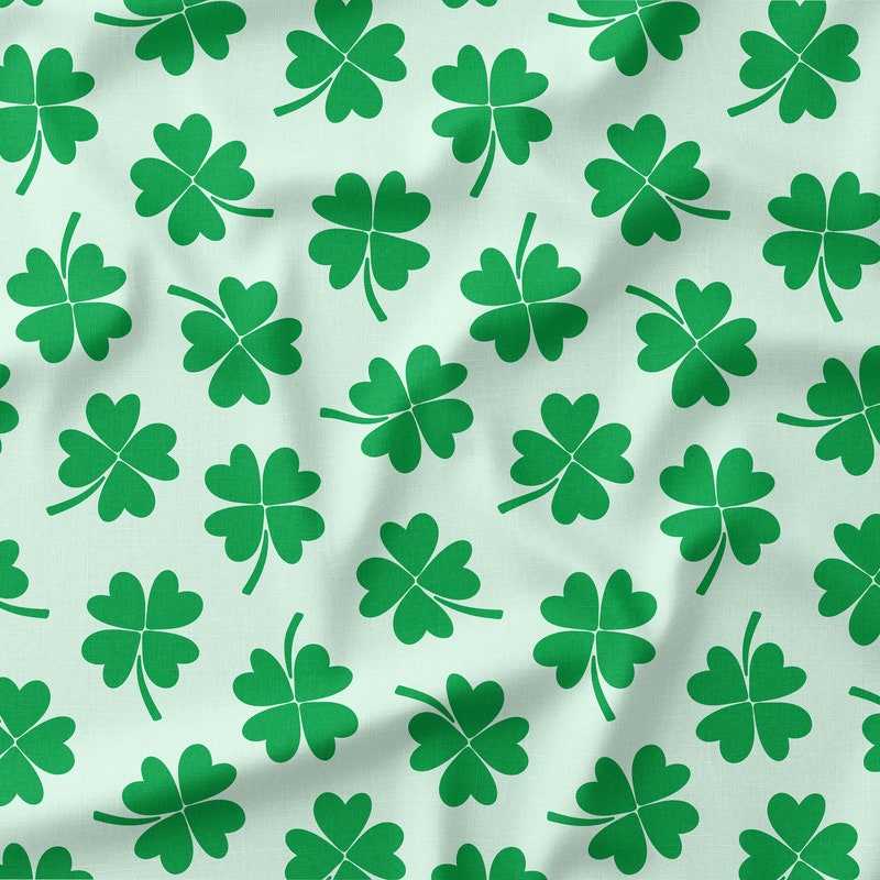 Shamrock Fabric - Etsy