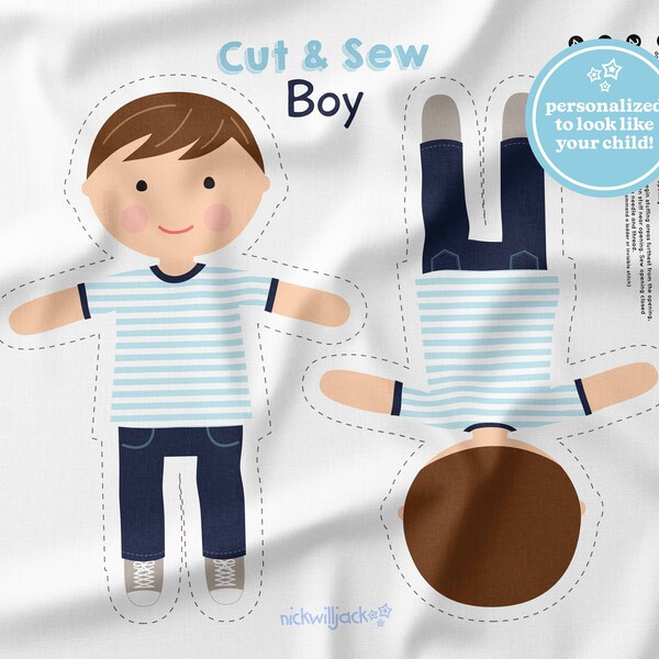 Cut Out Doll - Etsy
