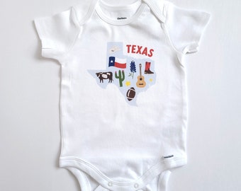 Texas Baby Clothes - Etsy