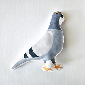 New York Pigeon Cut and Sew Panel, Pigeon Fabric Panel, Pigeon Nursery ...