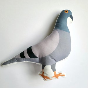 New York Pigeon Cut and Sew Panel, Pigeon Fabric Panel, Pigeon Nursery ...