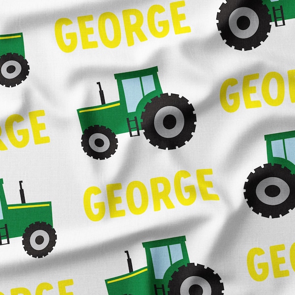 Tractor Fabric - Etsy
