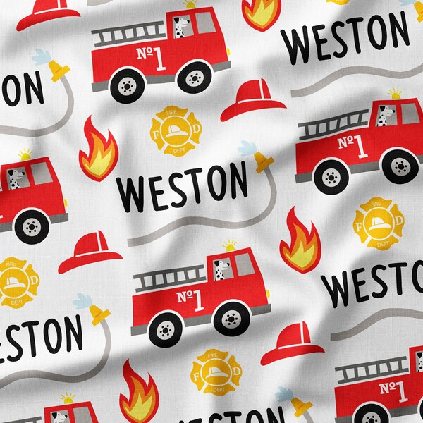 Fire Truck Blanket - Etsy