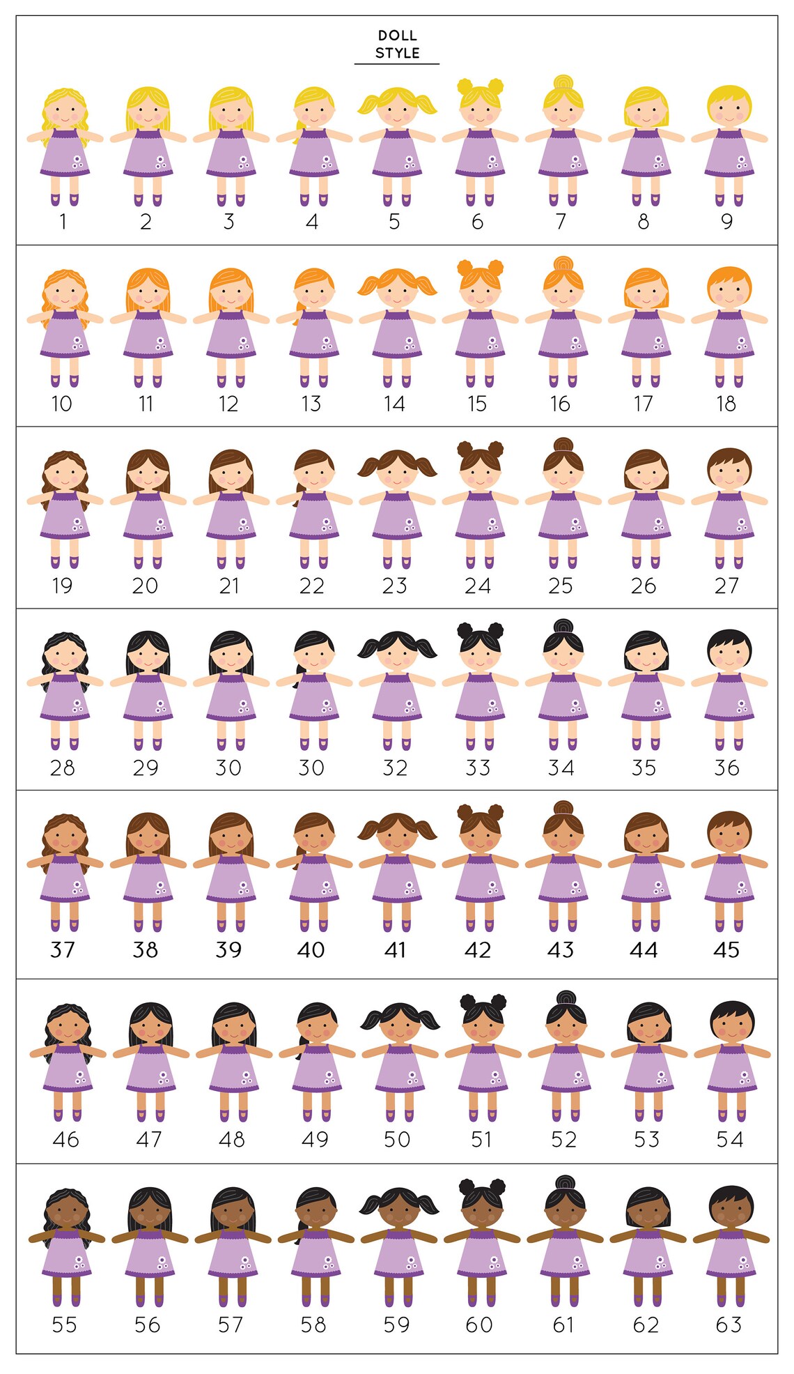 Custom Doll Cut and Sew Panel Custom Doll Fabric Panel Doll - Etsy