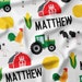 Personalized Farm Fabric Custom Farm Fabric Fabric by the Yard or Fat ...