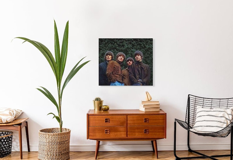 The Beatles Rubber Soul Painting Art Canvas Print Wall Art for Home ...