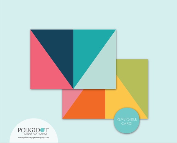 Color Wheel Folded Notecards: thank you notes, blank notecards, small ...