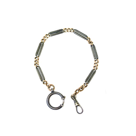 Heavy Antique 800 Niello and 9ct Rose Gold Vermeil Po… - Gem