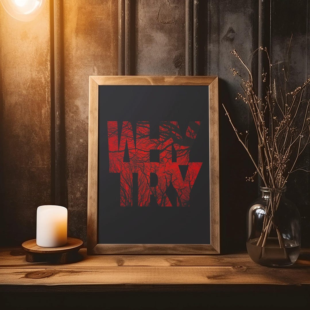 Why Try Poster - Etsy