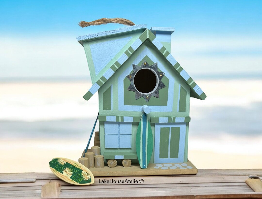 OOAK Paddle Board Shed. Surf Hut. Lake Cottage Birdhouse. Boat House ...