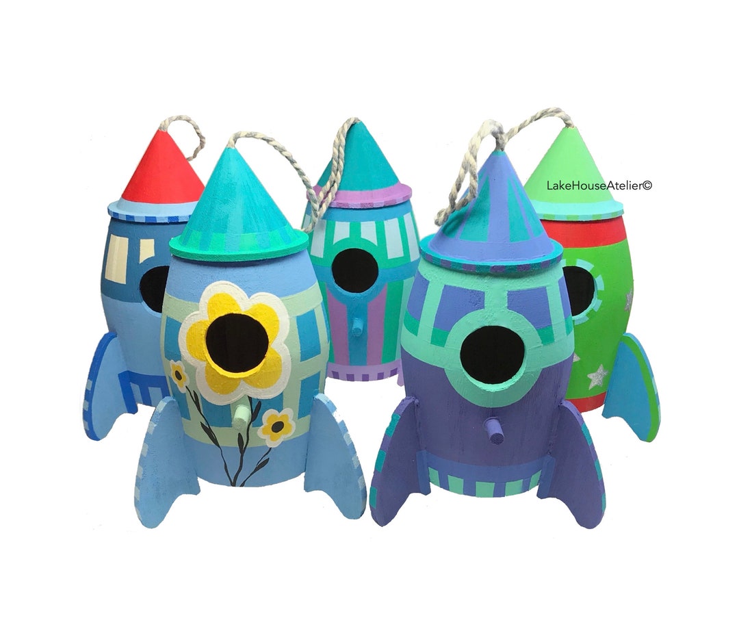 Space Ship OOAK. Rocketship Decor. Space Theme Party Decor. Small ...