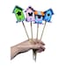 Assorted Birdhouse Floral Picks. Birdhouse Bouquet. Pride Decor. Plant ...