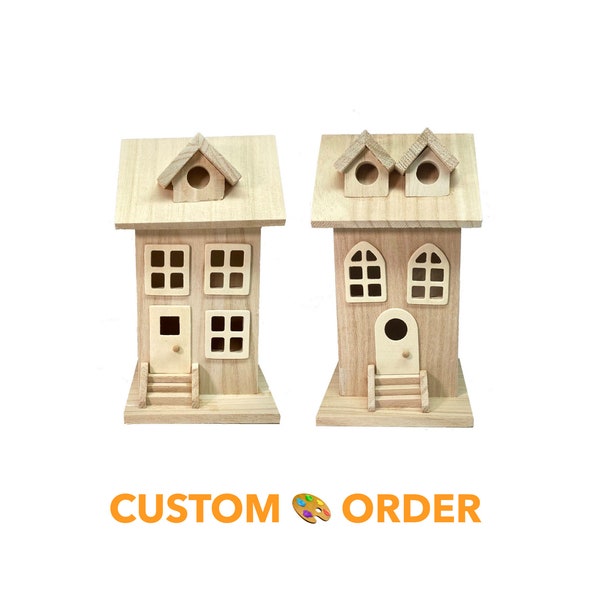 Custom Birdhouse - Etsy