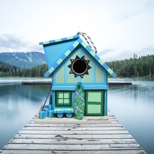 Cottage Birdhouse - Etsy