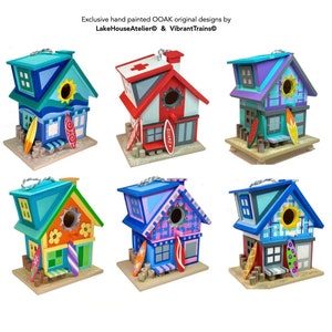 OOAK Paddle Board Shed. Surf Hut. Lake Cottage Birdhouse. Boat House ...