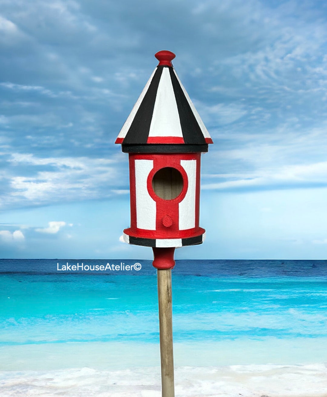 Assorted Mini Birdhouse Picks for Planters, Potted Plants, Container ...