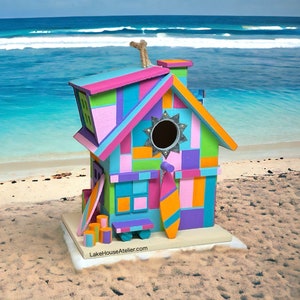 OOAK Paddle Board Shed. Surf Hut. Lake Cottage Birdhouse. Boat House ...