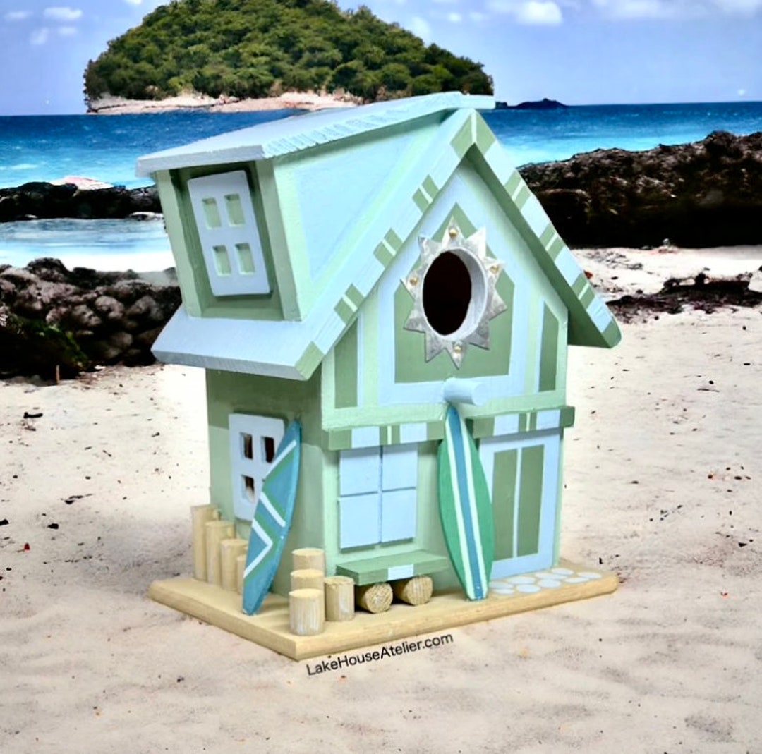 OOAK Paddle Board Shed. Surf Hut. Lake Cottage Birdhouse. Boat House ...
