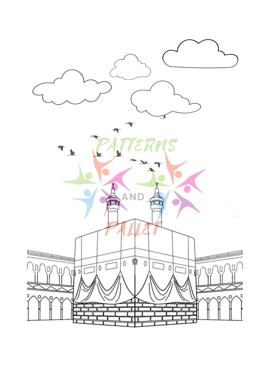 Ramadan Coloring Pages for Kids and Adults | Printable Eid & Ramadan ...