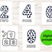 Number Coloring Pages 1-20 With Names - Educational Activity for Kids ...