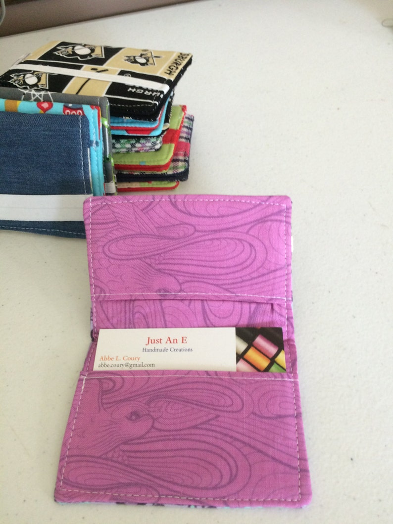 Card Wallet Gift Card Holder Business Card Holder Business | Etsy