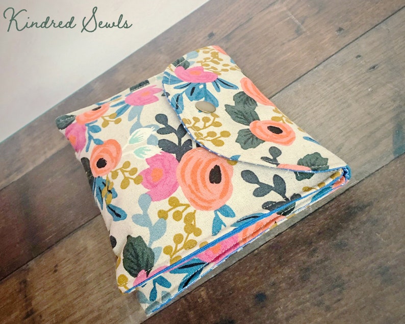 Divided Pouch PDF Sewing Pattern Flap Pouch Pattern Instant - Etsy Canada