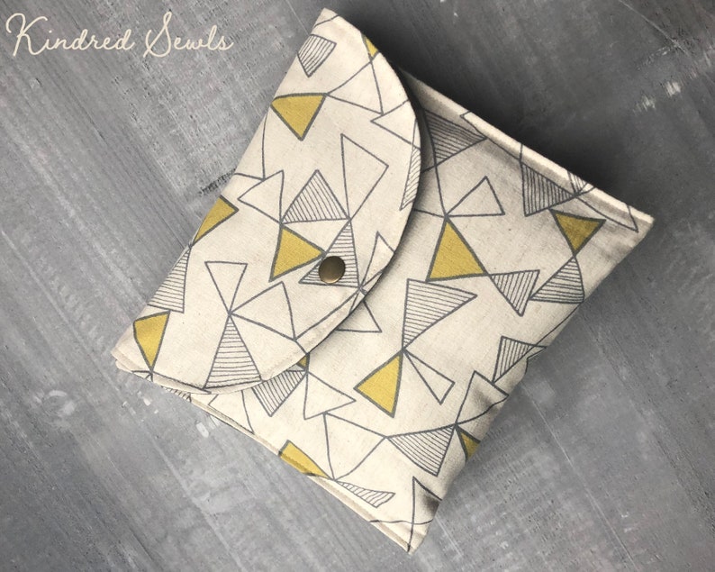 Divided Pouch PDF Sewing Pattern Flap Pouch Pattern Instant - Etsy Canada