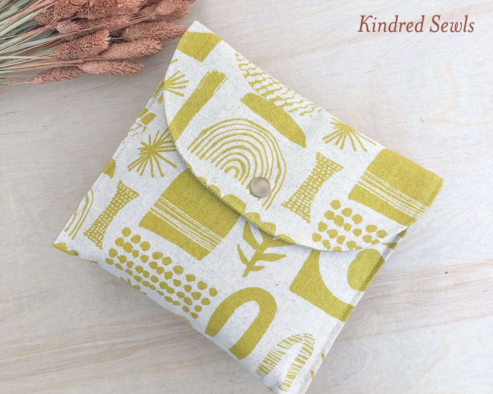 Divided Pouch PDF Sewing Pattern Flap Pouch Pattern Instant | Etsy Canada