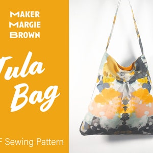 Tula Pleated Bag PDF Sewing Pattern Tutorial Shoulder Bag - Etsy