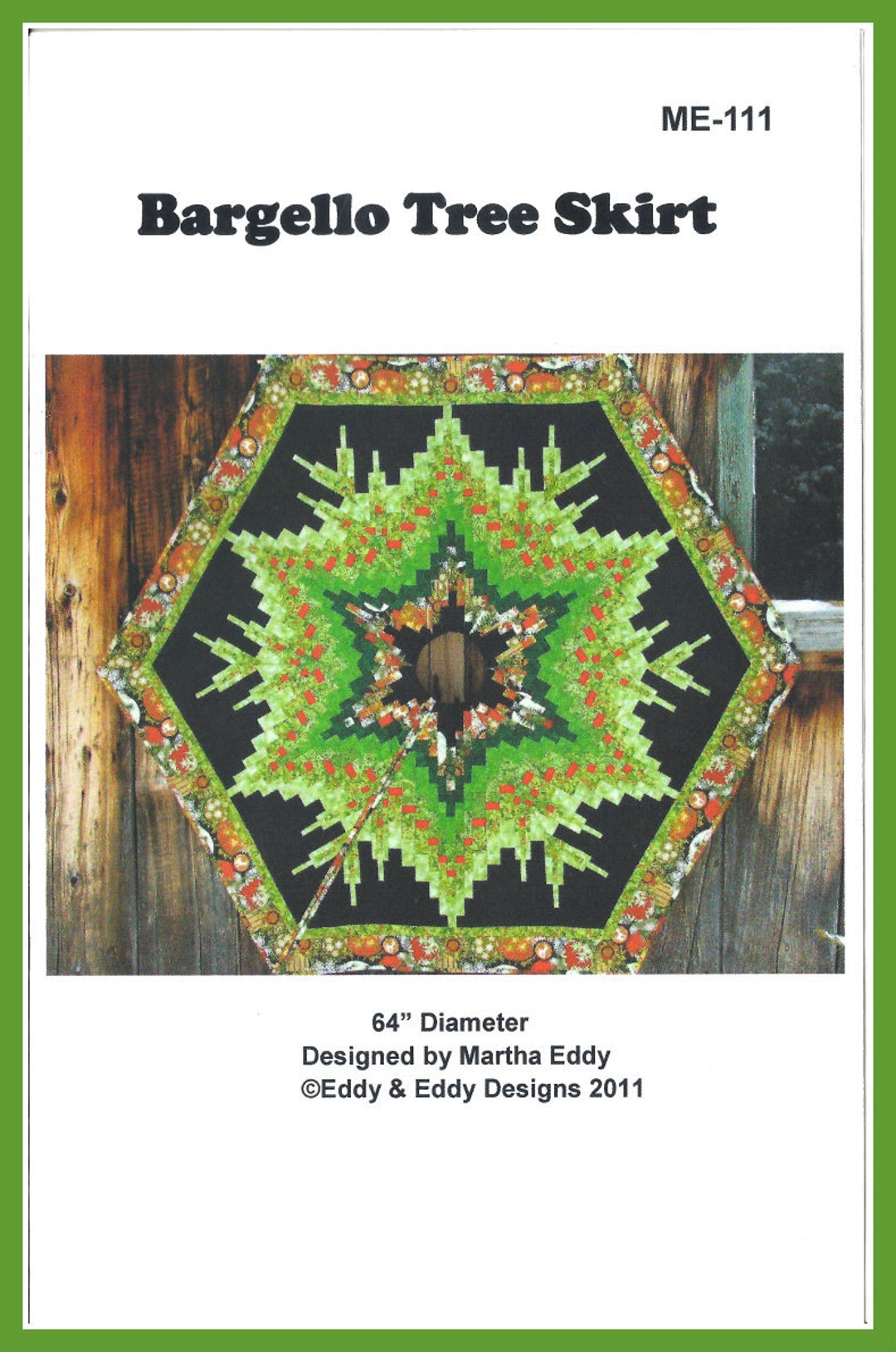 Bargello Christmas Tree Skirt Pattern or Table Topper - FREE Domestic ...