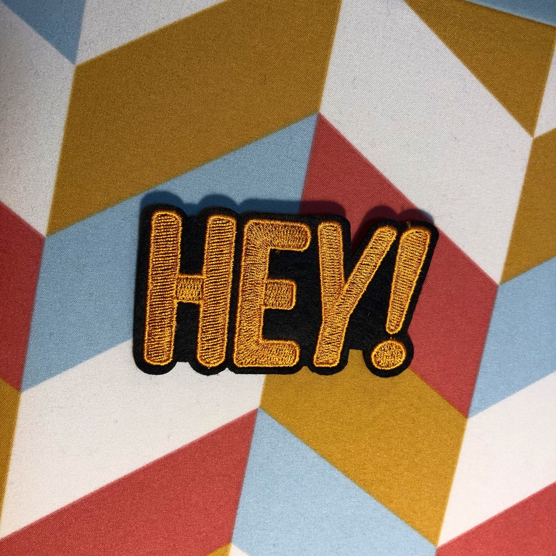 Sew on Patch Iron on Patch Hey Sew on Hey Patch - Etsy