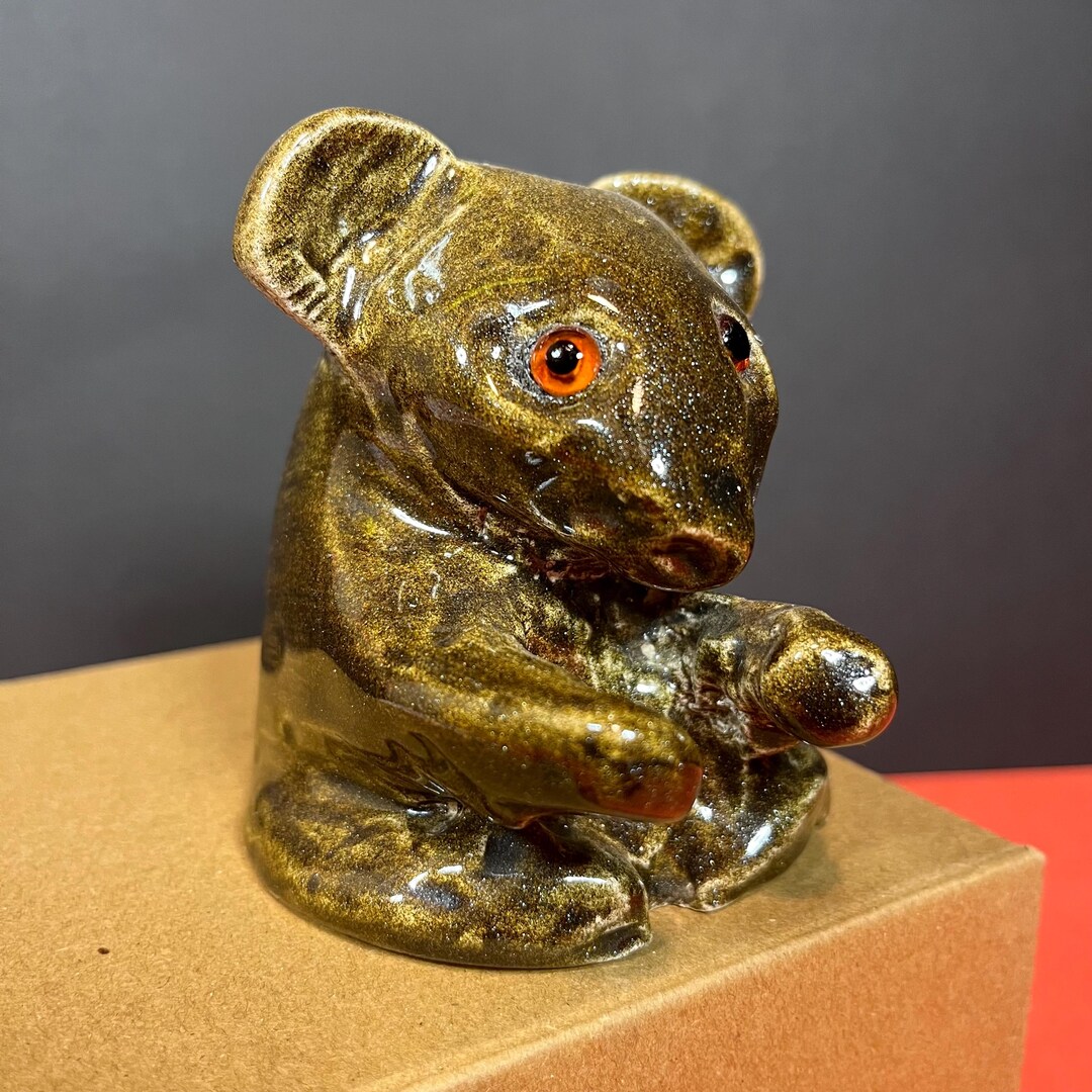 Koala Bear Ceramic Handmade Pottery Animal Ceramic Koala Figurine ...