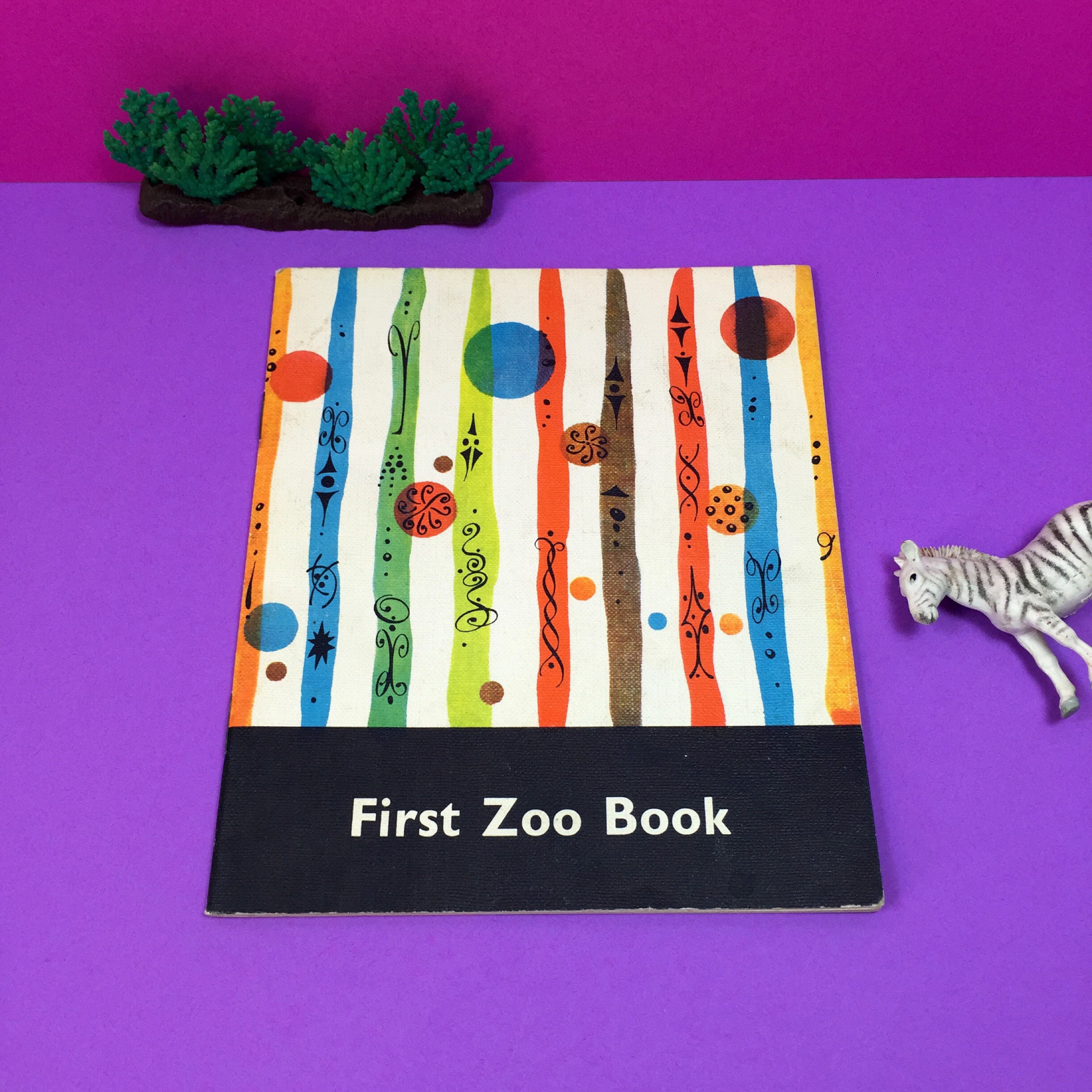 First Zoo Book Vintage Childrens Book Picture Book Zoo - Etsy UK