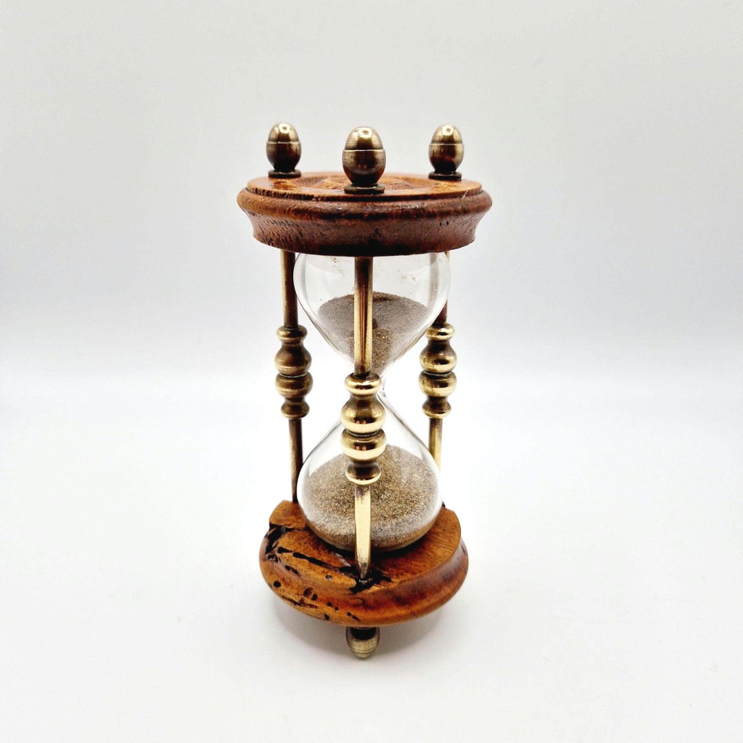 Edwardian Hourglass Rustic Design Reconstructed From Thread Spindle ...