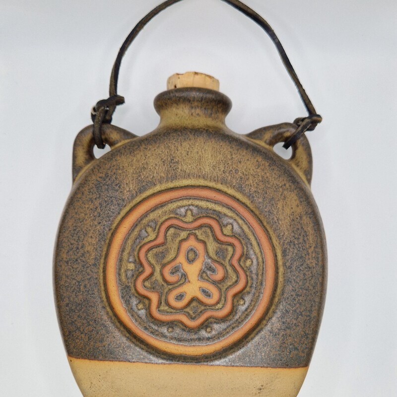 Ceramic Flask - Etsy