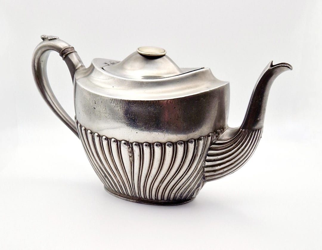 Antique Pewter Teapot Late 19th Century Pewter Teapot James Dixon ...