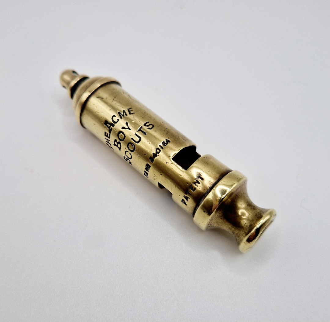 1920s Acme Whistle Boy Scouts General Service Pillar Whistle Patent No ...