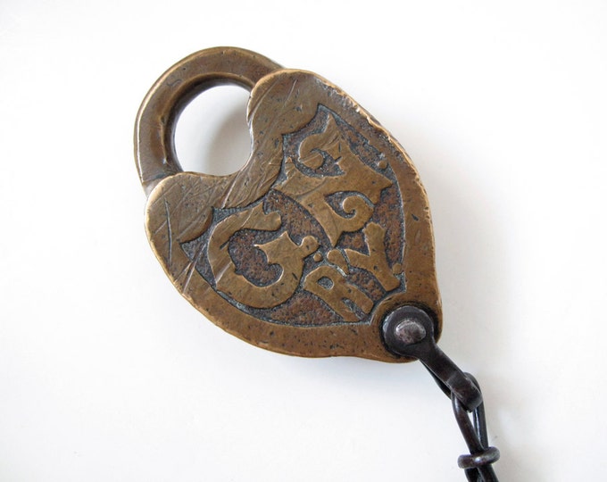 Great Northern Railway Cast Brass Switch Lock W/ Key - Railroad Lock - Etsy