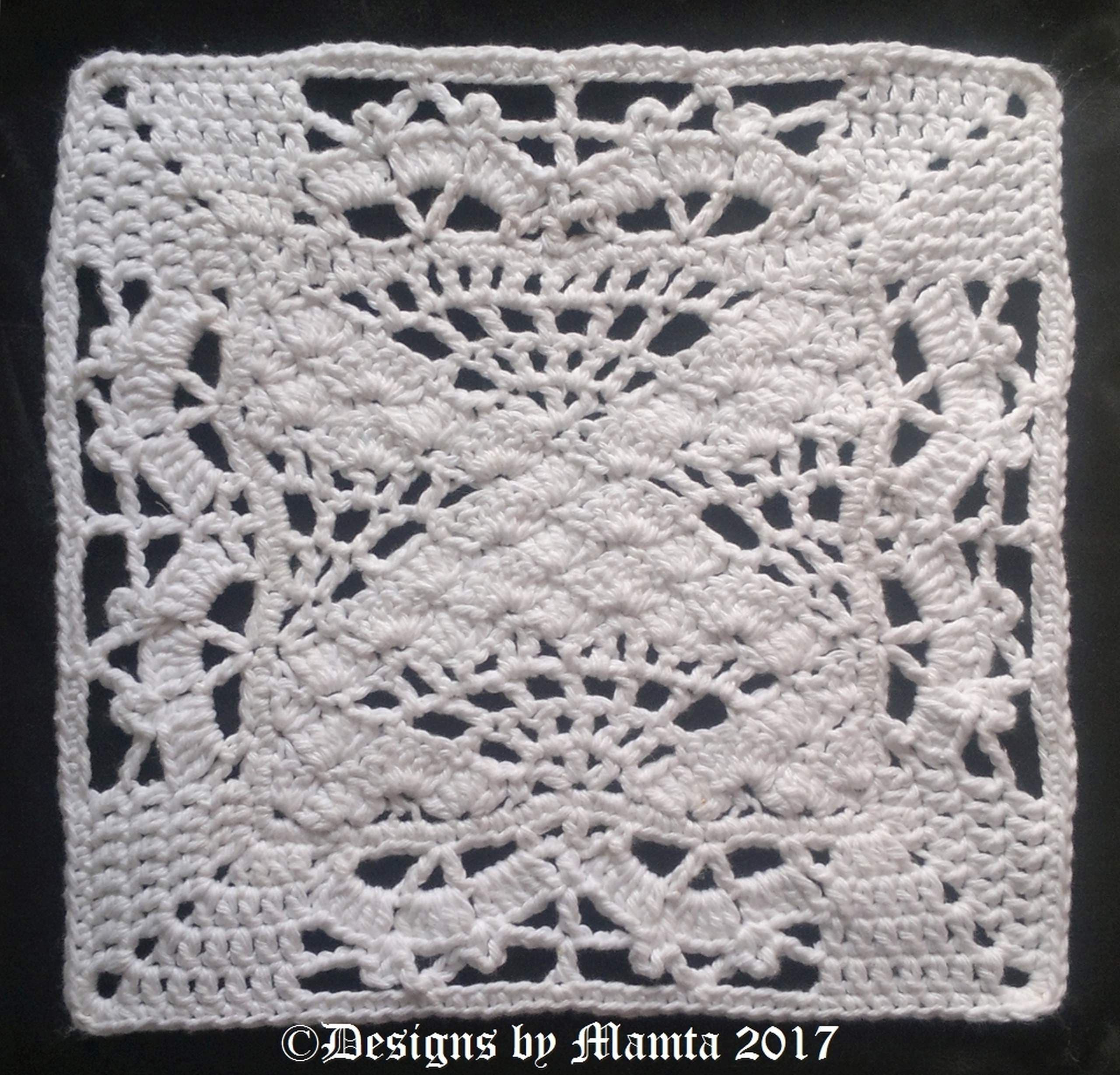I Heart Butterflies Square Crochet Pattern |granny Patch DIY - Etsy