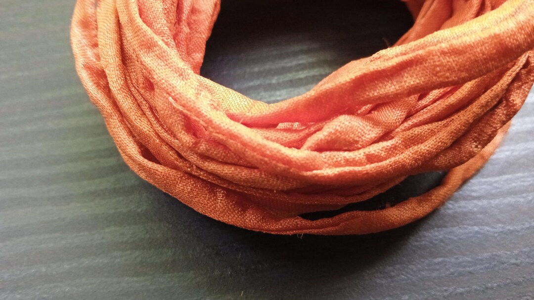 Natural Tussar Silk Cord, Spaghetti Tube String, Bias Rope - Etsy