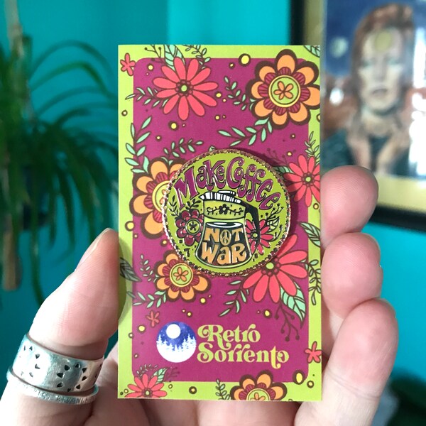 Hippie Pin - Etsy